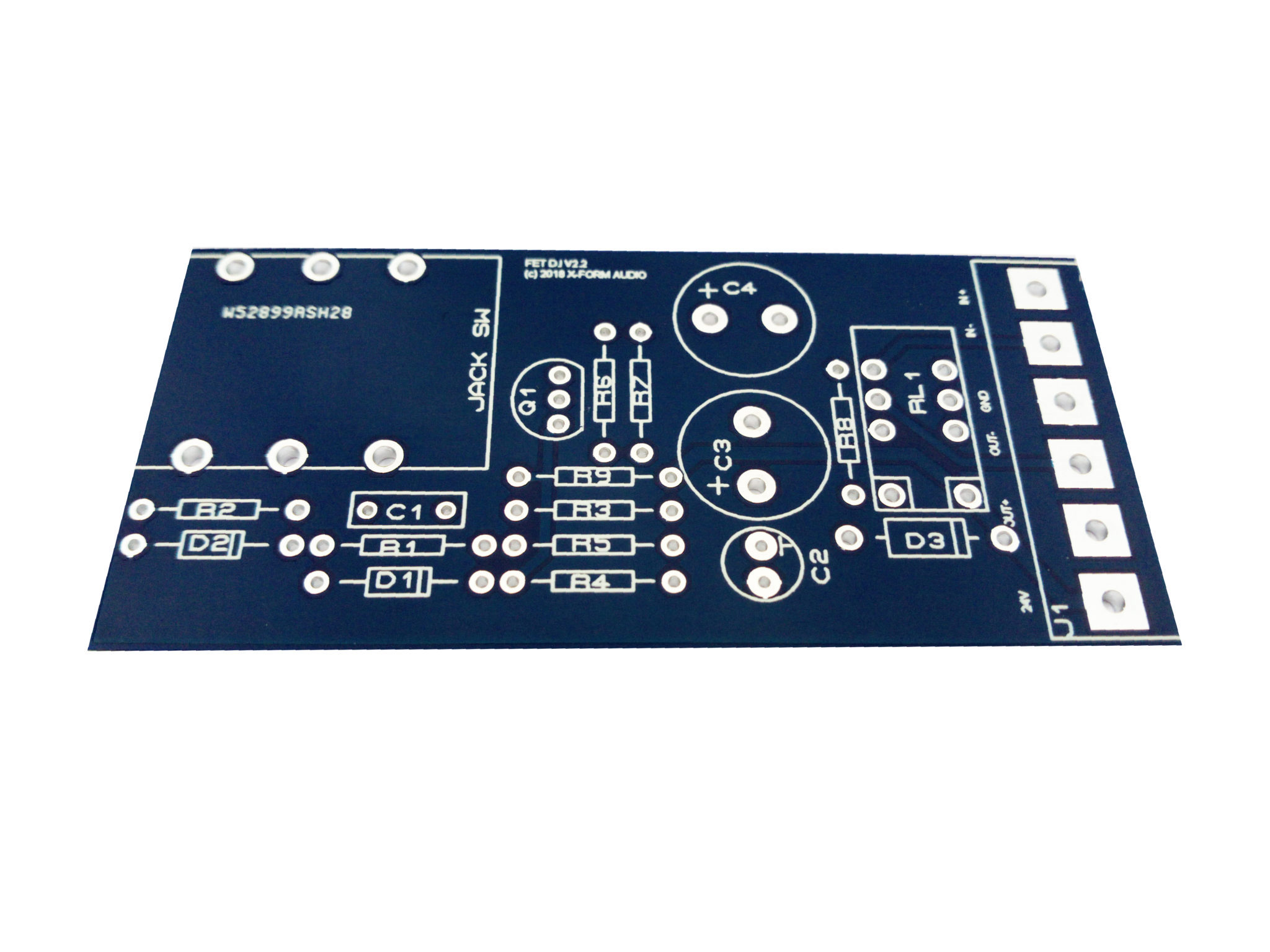 FET D.I PCB | X-FORM Audio